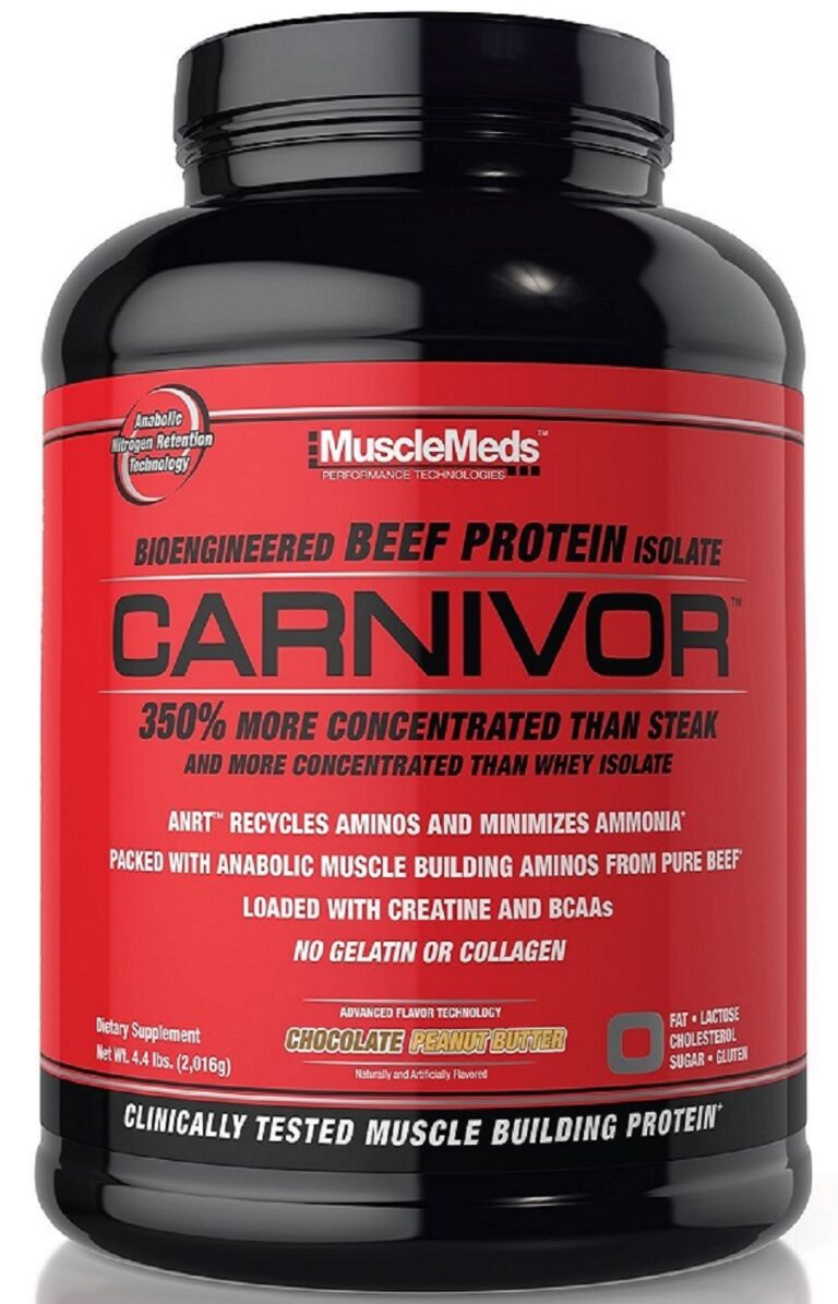 Musclemeds Carnivor Protein 4.6 lbs ( 2 kg ) Chocolate – Squat Deadlift